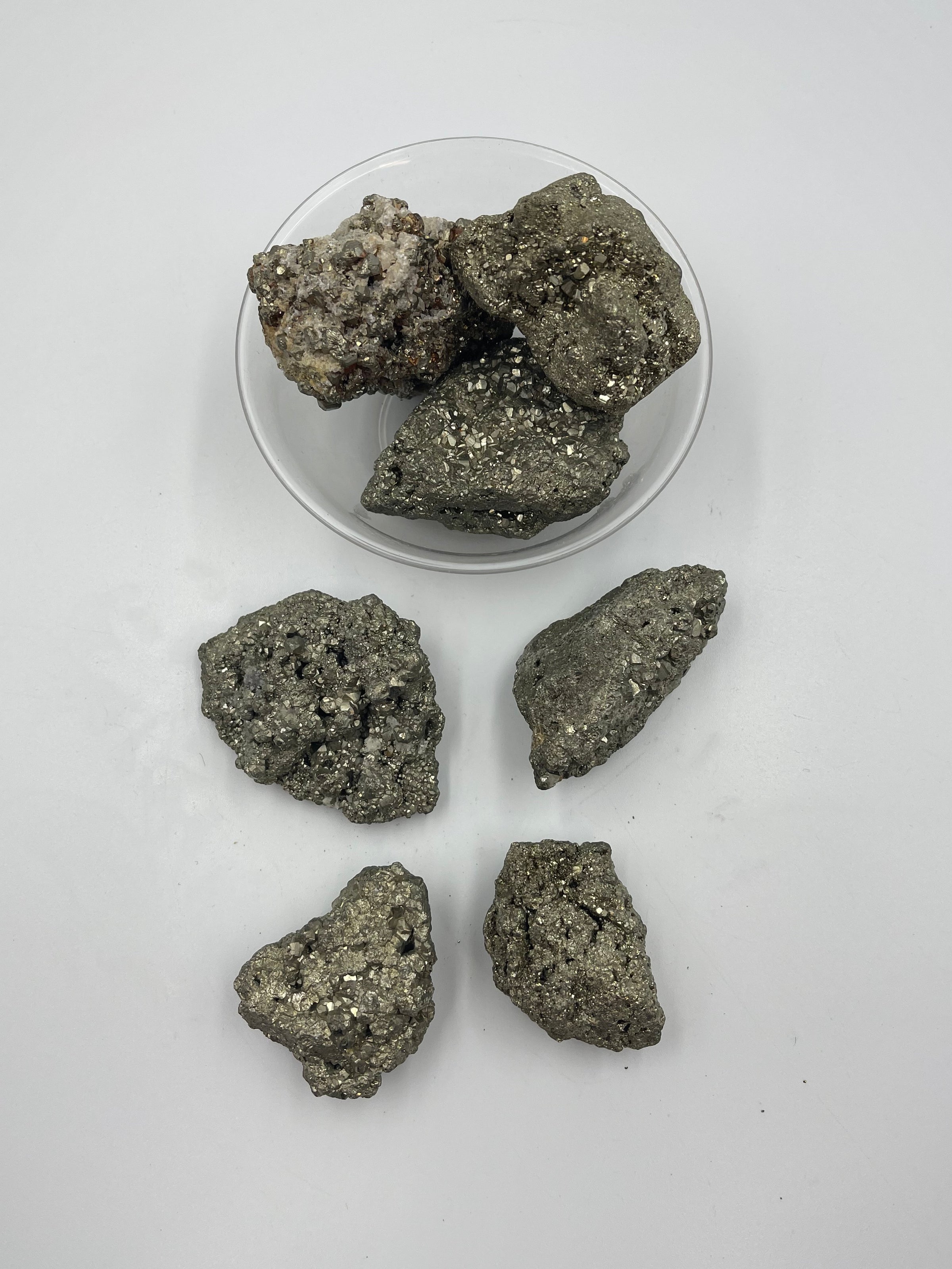 Iron Pyrite In Rock